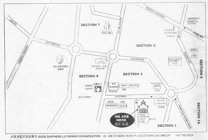 Sivin Kit's Garden: Bangsar Lutheran Church Archives
